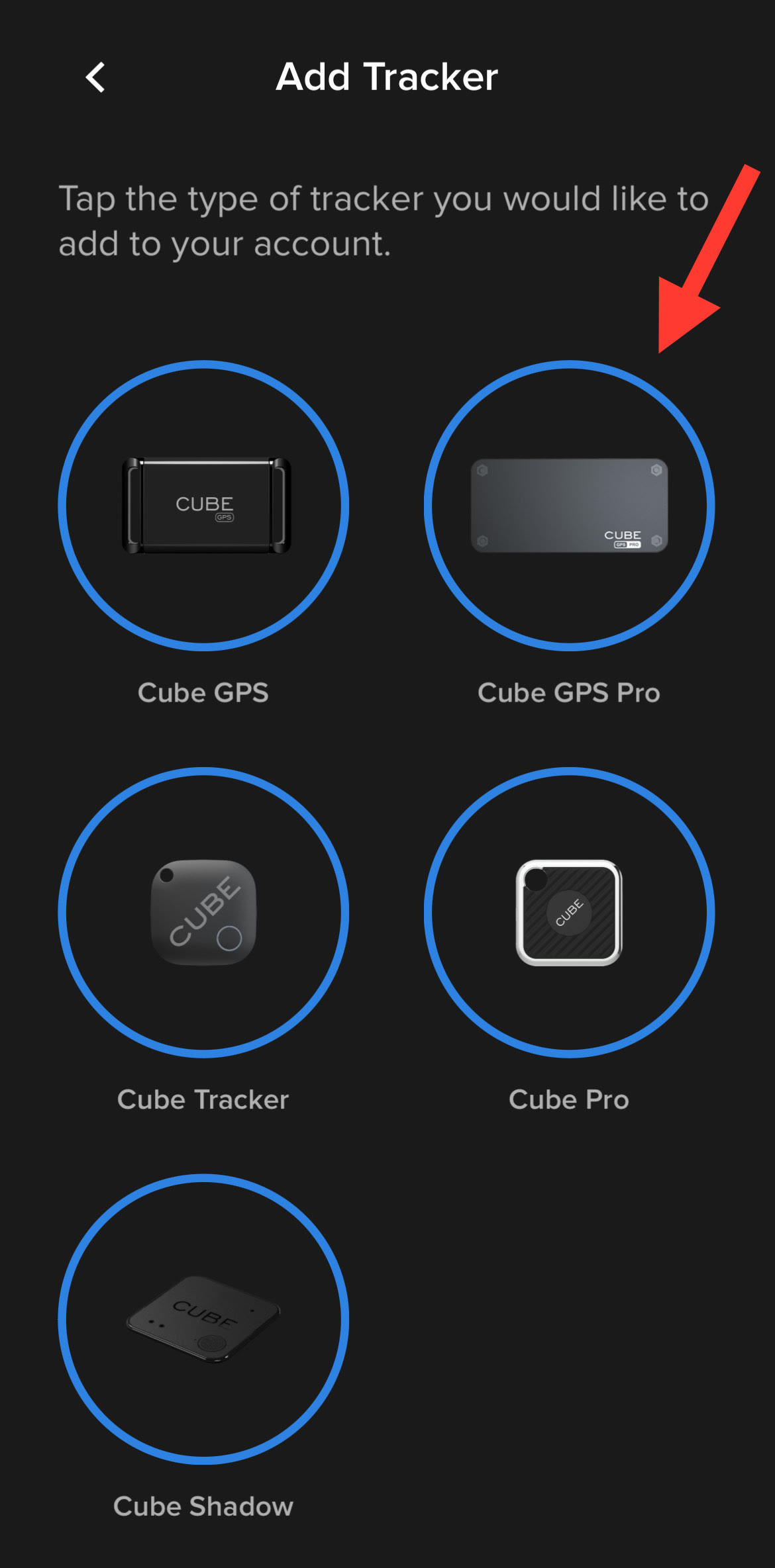Add Cube GPS Pro – Cube Tracker Help Center